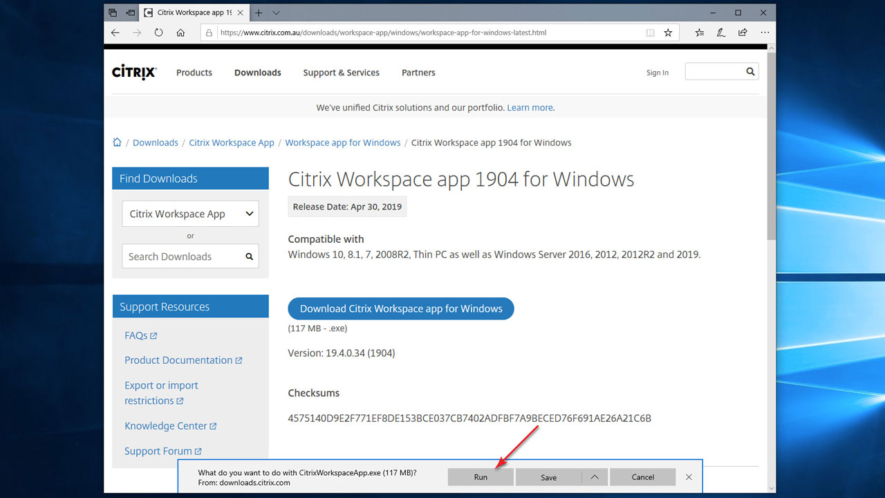 Citrix workspace app black screen windows 10 - mcdsae