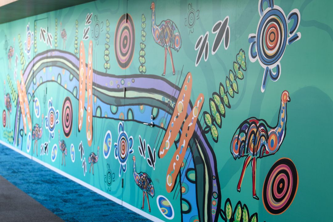 Enhancing study spaces with inspiring Indigenous artwork | Swinburne