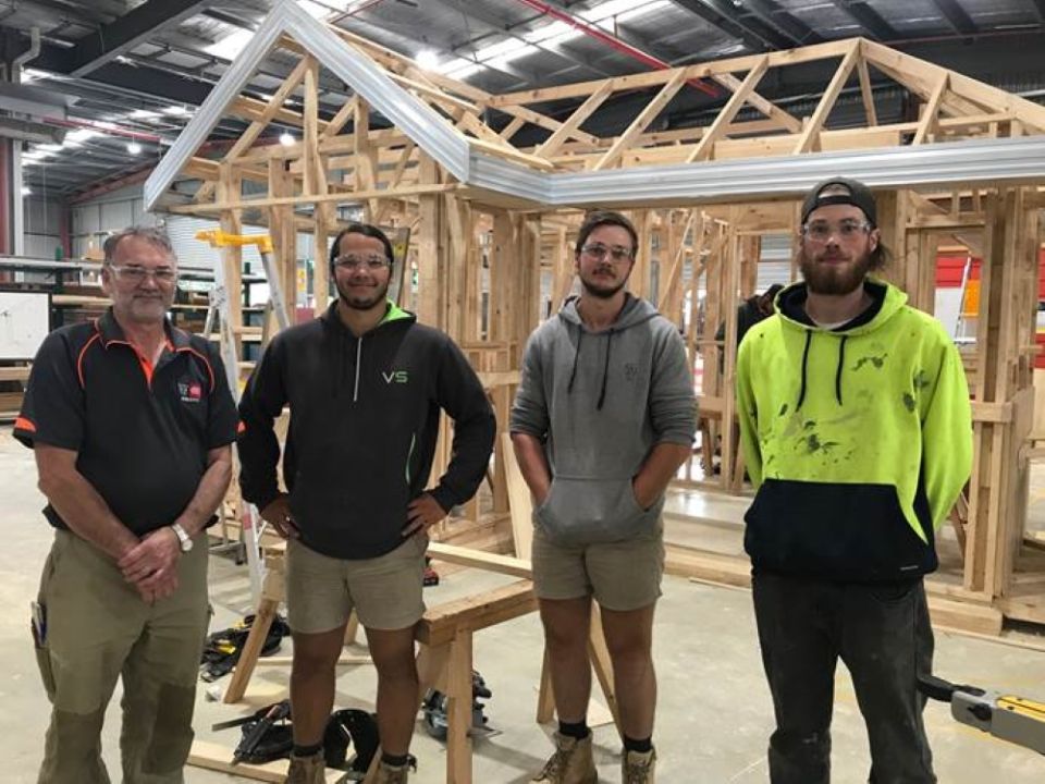 Small houses build careers for Swinburne trade students | Swinburne